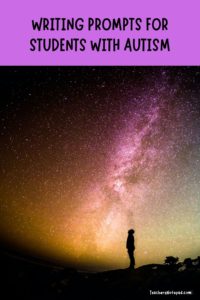 33 Writing Prompts for Students with Autism – Teacher's Notepad