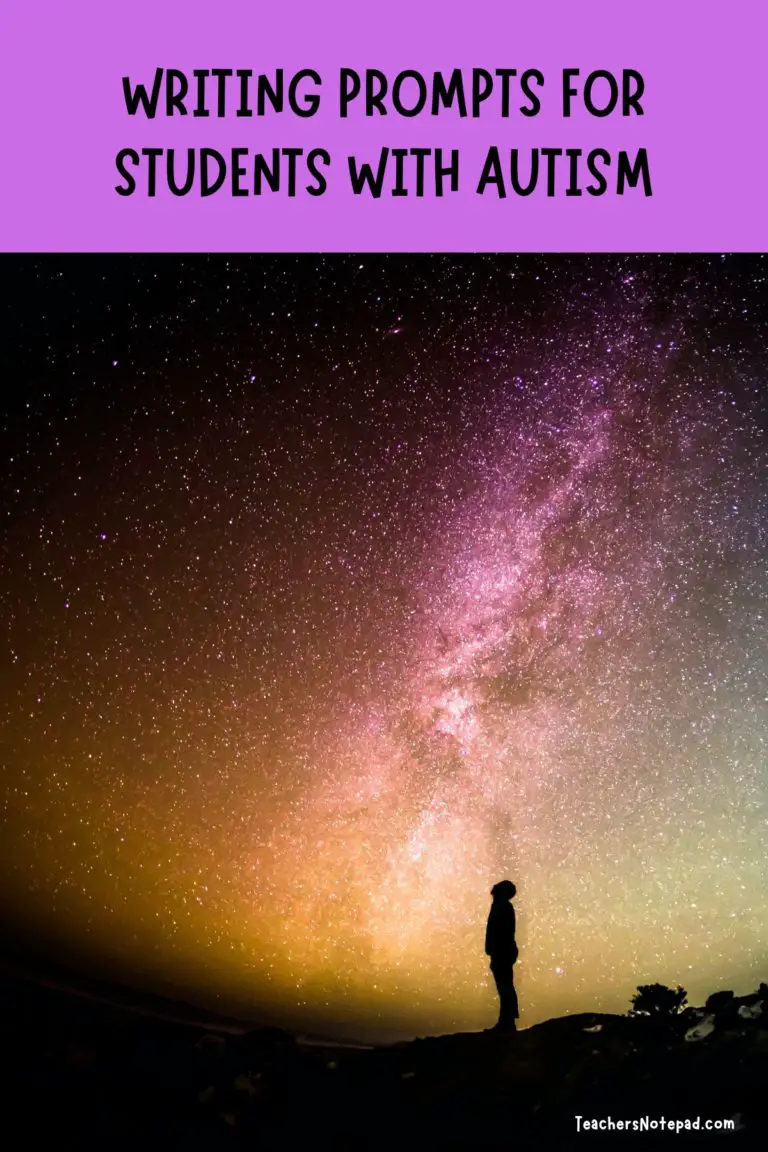 Writing Prompts For Students With Autism