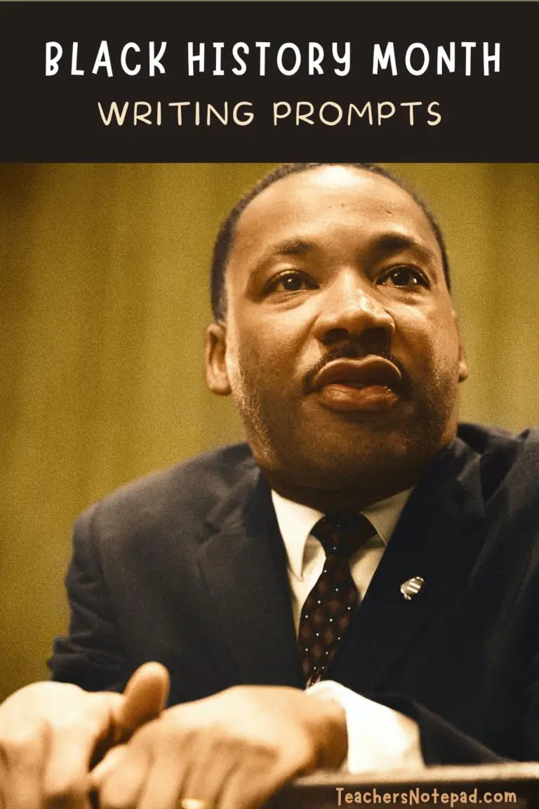 43 Black History Month Writing Prompts – Teacher's Notepad