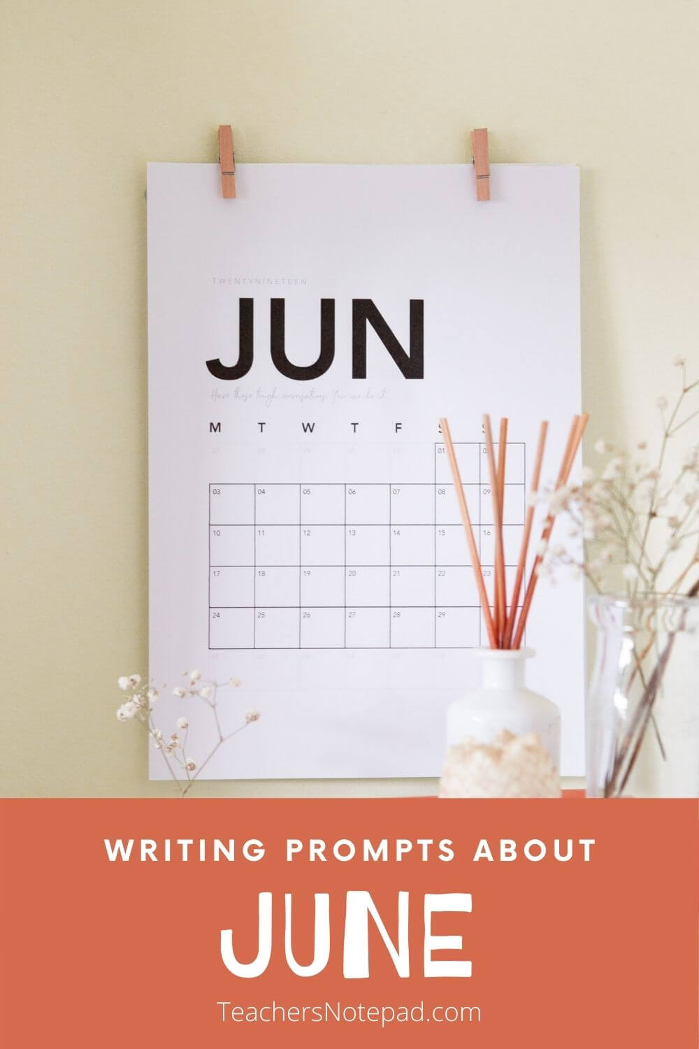 30 Writing Prompts about June – Teacher's Notepad
