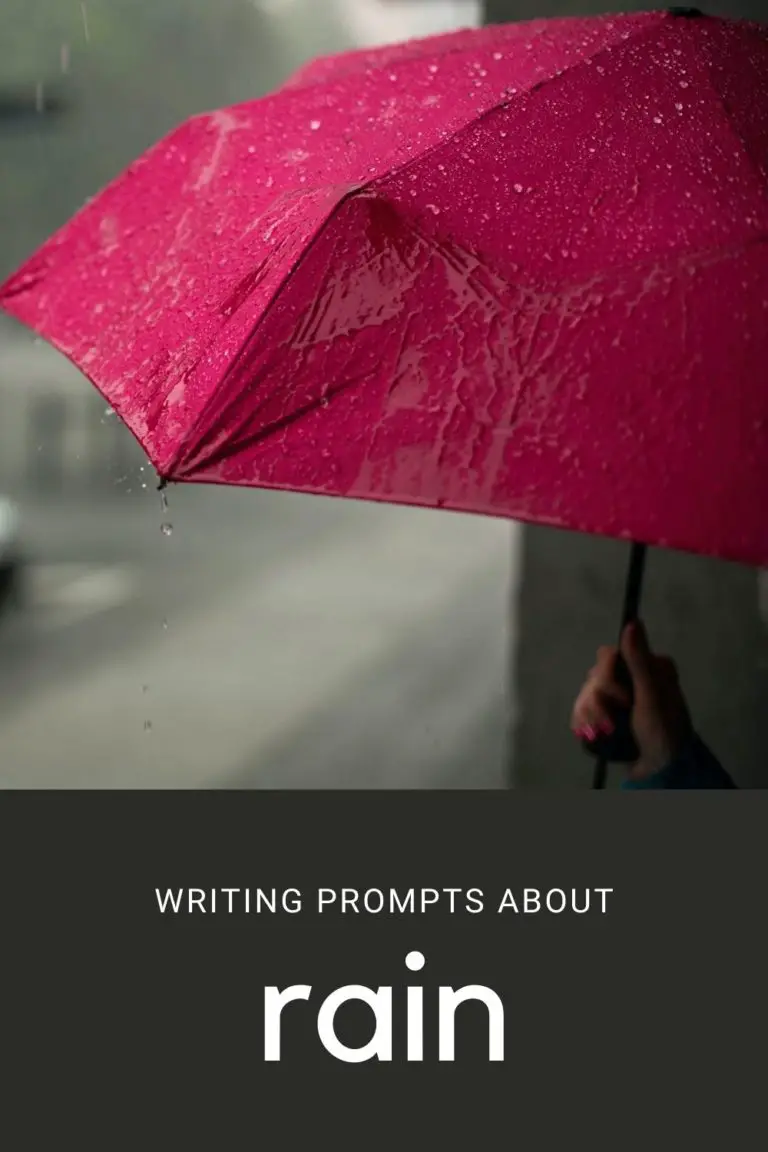 9 Writing Prompts about Rain – Teacher's Notepad