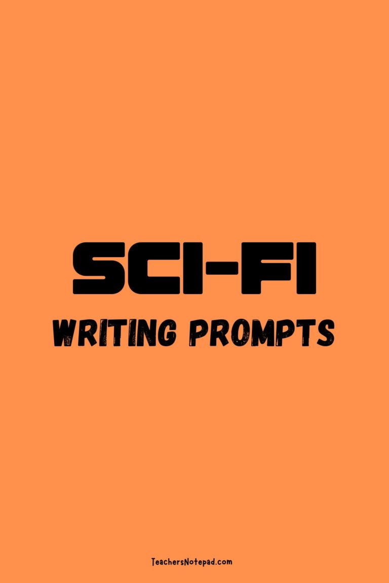 45 Sci-Fi Writing Prompts – Teacher's Notepad