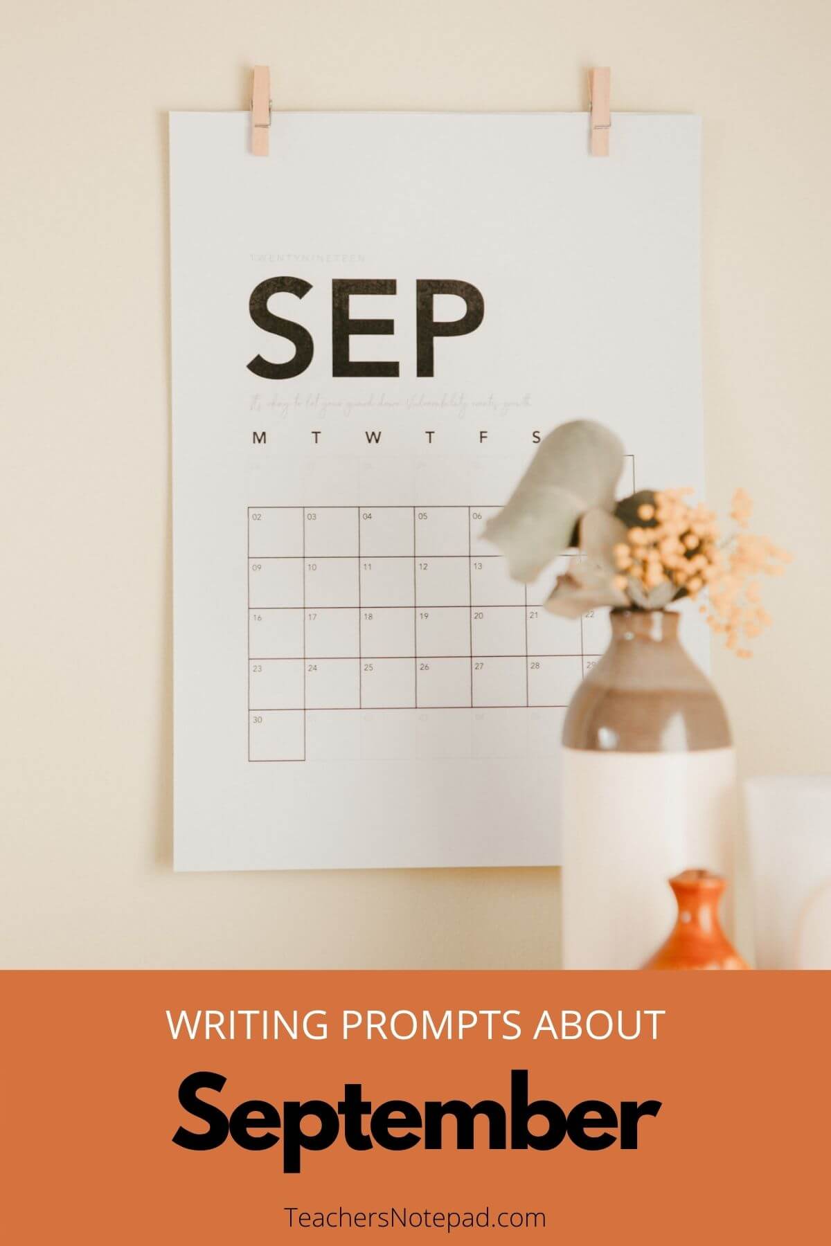 30 September Writing Prompts – Teacher's Notepad