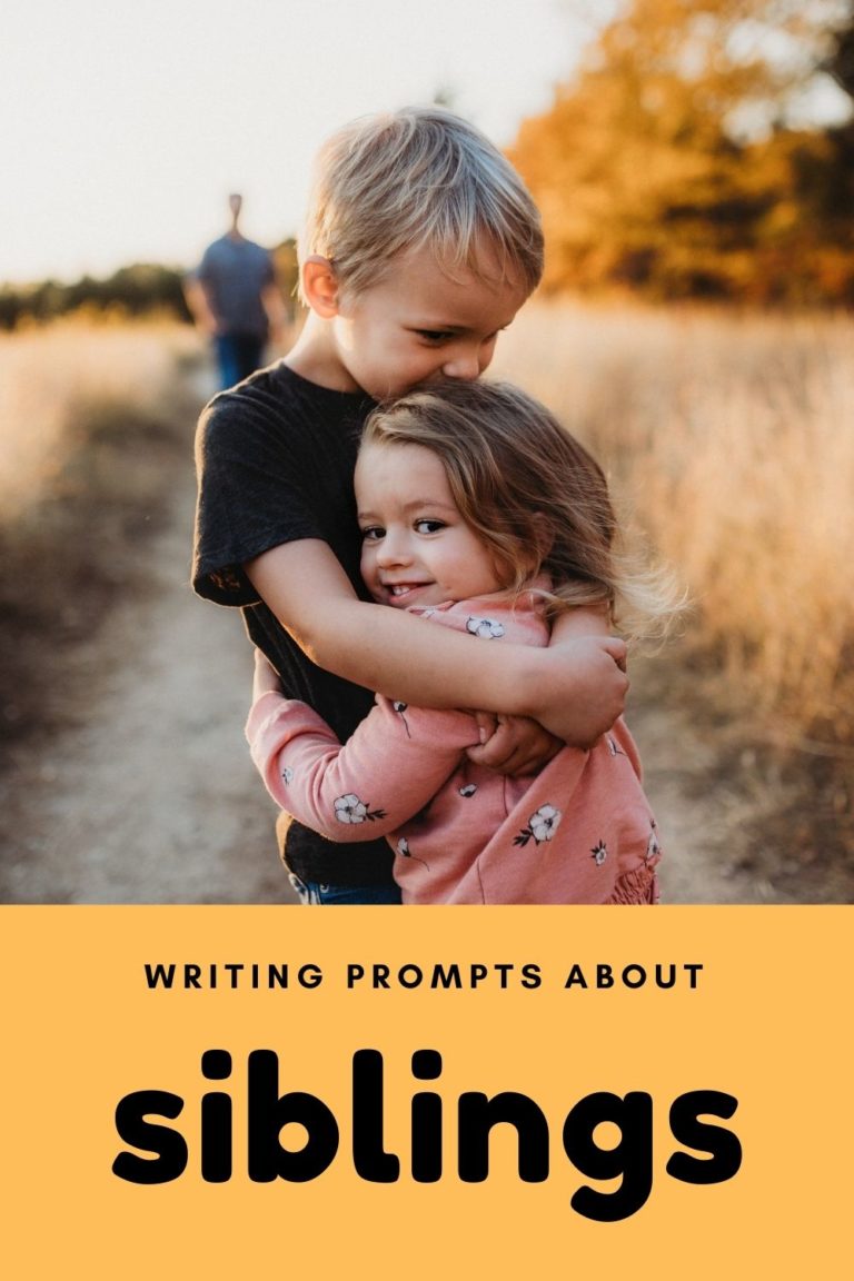 8 Writing Prompts about Siblings – Teacher's Notepad
