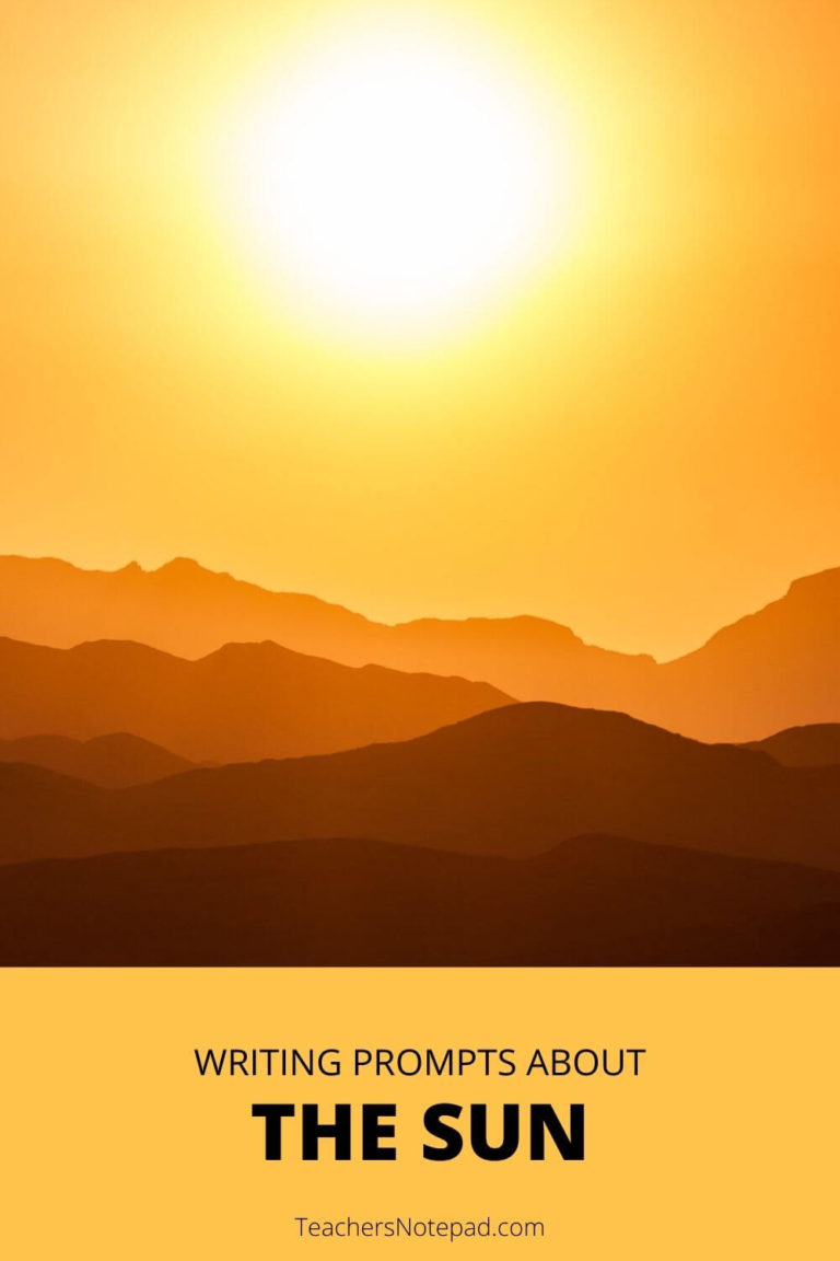 33 Writing Prompts about the Sun – Teacher's Notepad